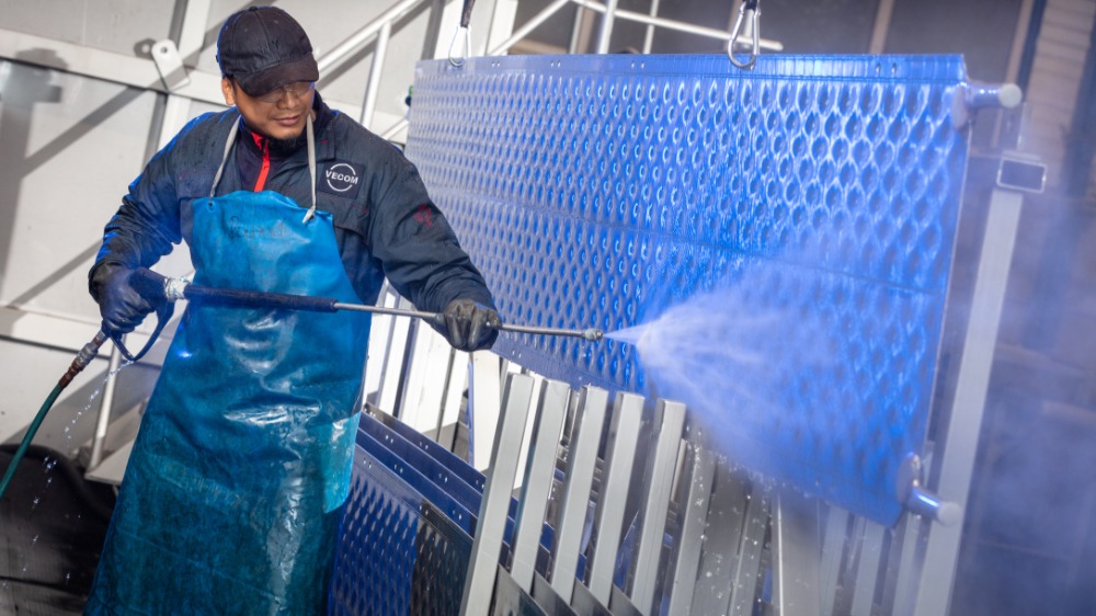 Chemische afwerkingstechnieken van roestvast staal - Decoratie